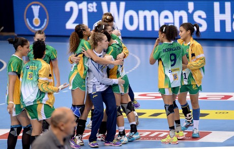 Brazilian Players Celebrate Their Team Victory Editorial Stock Photo ...