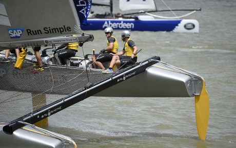 Crew Members Danish Sap Extreme Sailing Editorial Stock Photo - Stock ...