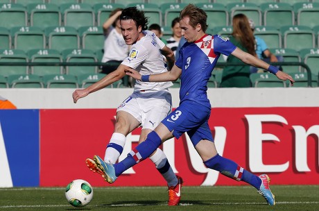 Ivan Aleksic R Croatia Fights Ball Editorial Stock Photo - Stock Image ...