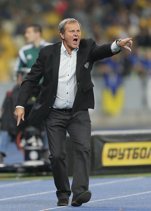 Slovakias Head Coach Jan Kozak Gestures Editorial Stock Photo - Stock ...