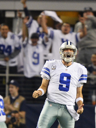 Dallas Cowboys Quarterback Tony Romo Reacts Editorial Stock Photo ...
