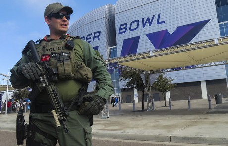 Swat Team Officer Stands Before Start Editorial Stock Photo - Stock ...