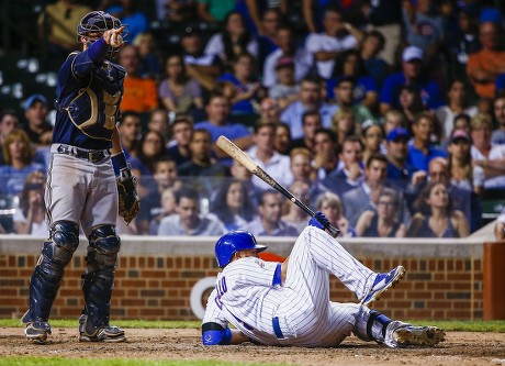 Chicago Cubs Catcher Welington Castillo R Editorial Stock Photo - Stock ...