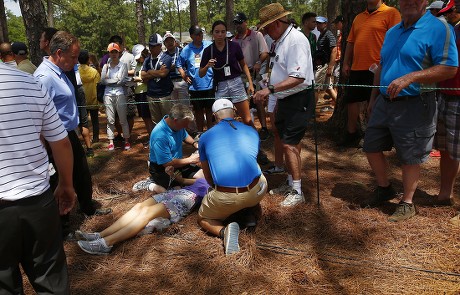 Fan Treated By Medical Personnel After Editorial Stock Photo - Stock ...