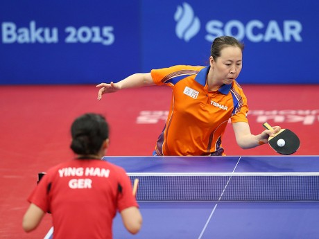 Jiao Li Netherlands Returns Ball Ying Editorial Stock Photo - Stock ...