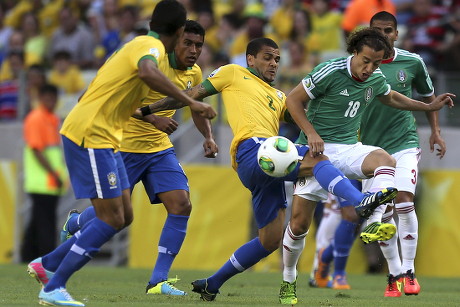 Brazilian National Soccer Team Defender Dani Editorial Stock Photo ...