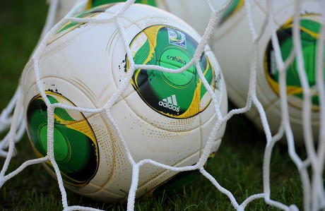 Adidas Cafusa Balls Net Goal Inside Editorial Stock Photo - Stock Image ...