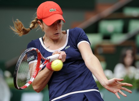 Alize Cornet France Action During Her Editorial Stock Photo - Stock ...