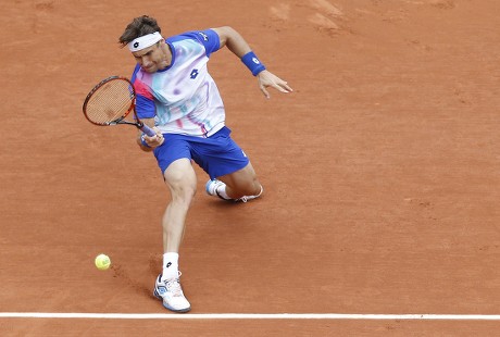 David Ferrer Spain Action During His Editorial Stock Photo - Stock ...