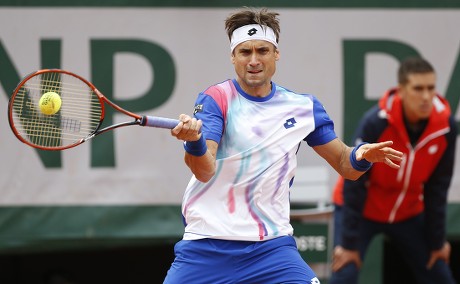 David Ferrer Spain Action During His Editorial Stock Photo - Stock ...