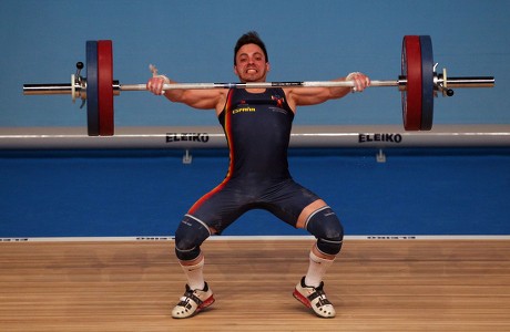 Spanish Josue Branchi Competes During Snatch Editorial Stock Photo ...