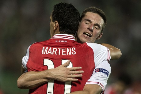Maarten Martens L Az Alkmaar Celebrates Editorial Stock Photo - Stock ...