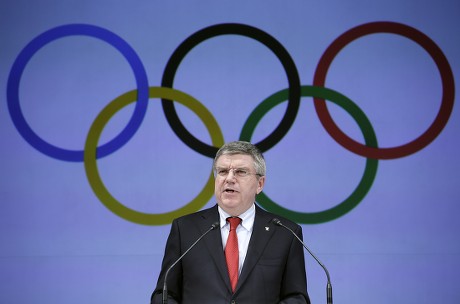 International Olympic Committee Ioc President Thomas Editorial Stock ...