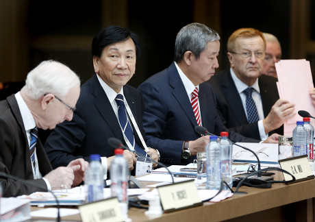 Lr International Olympic Committee Ioc Members Editorial Stock Photo ...