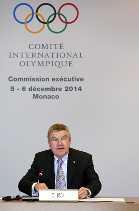 International Olympic Committee Ioc President Thomas Editorial Stock ...