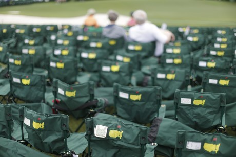 Masters Chairs Surround Green On Eighteenth Editorial Stock Photo ...