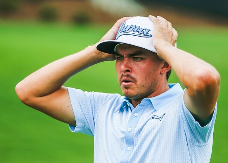 Rickie Fowler Us Adjusts His Cap Editorial Stock Photo - Stock Image ...