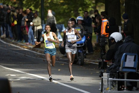 Wilson Kipsang Kenya R Lelisa Desisa Editorial Stock Photo - Stock ...
