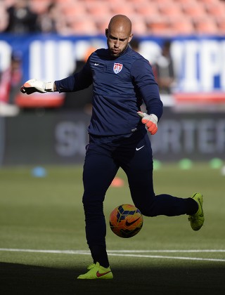 Usas Goalkeeper Timothy Howard Warms Before Editorial Stock Photo ...