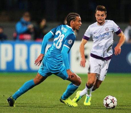 Zenits Axel Witsel L Action Against Editorial Stock Photo - Stock Image ...