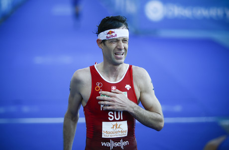 Sven Riederer Switzerland Reacts After Crossing Editorial Stock Photo ...