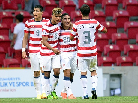 Usa Player Daniel Cuevas C Celebrates Editorial Stock Photo - Stock ...