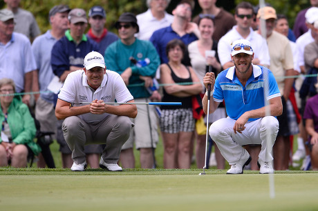 Henrik Stenson Sweden L Graham Delaet Editorial Stock Photo - Stock ...
