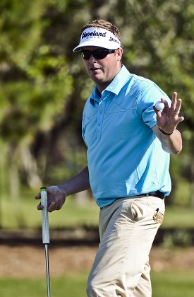 Charlie Beljan Us Holds His Ball Editorial Stock Photo - Stock Image ...