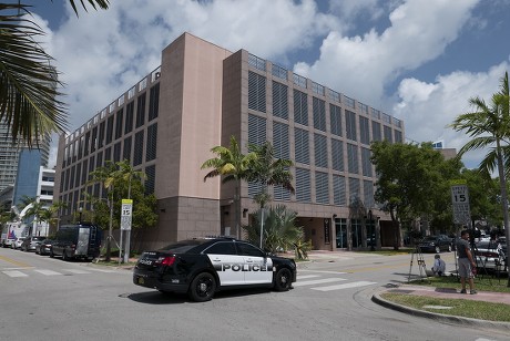 Police Car Parks Back Side North Editorial Stock Photo - Stock Image ...