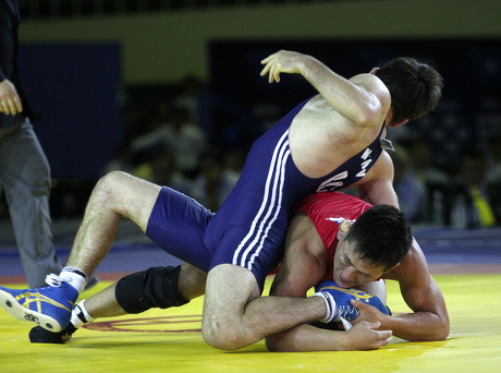 __COUNT__ Uzbekistan Wrestling World Championships - Sep 2014 Stock ...