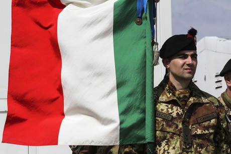 Italian Soldier Natos Resolute Support Mission Editorial Stock Photo ...