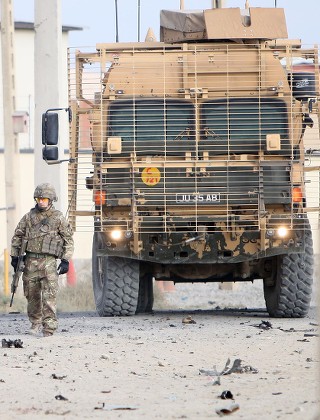 British Soldier Natos International Security Assistance Editorial Stock ...