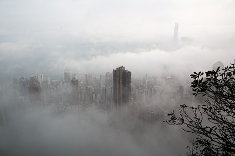 Fog Brought By Humid Maritime Airstream Editorial Stock Photo - Stock ...