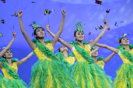 Dancers Perform During Opening Ceremony Miss Editorial Stock Photo ...