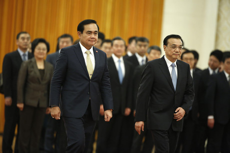 Thai Prime Minister Prayut Chanocha L Editorial Stock Photo - Stock ...