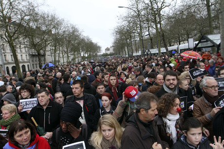 __COUNT__ France Charlie Hebdo Republican March - Jan 2015 Stock ...