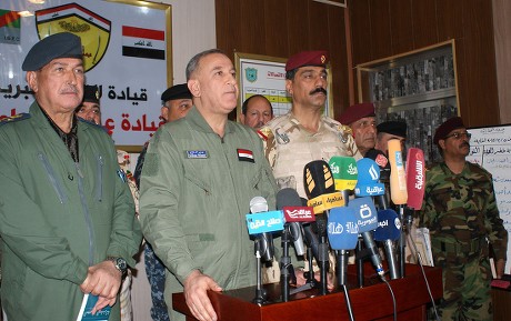 Iraqs Defence Minister Khalid Alobaidi C Editorial Stock Photo - Stock Image | Shutterstock