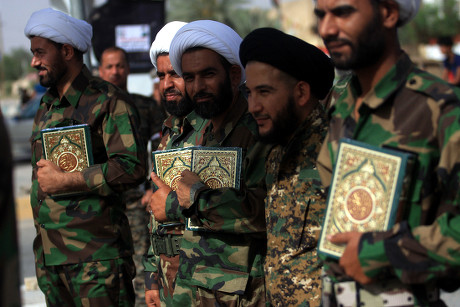 Iraqi Shiite Clerics Take Part Parade Editorial Stock Photo - Stock ...