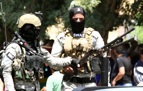 Members Iraqi Special Weapons Tactics Swat Editorial Stock Photo ...