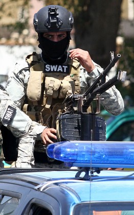 Members Iraqi Special Weapons Tactics Swat Editorial Stock Photo ...