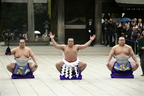Yokozuna Grand Champion Sumo Wrestler Harumafuji Editorial Stock Photo ...
