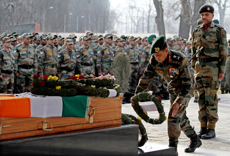 Indian Army Soldiers Carry Coffin Indian Editorial Stock Photo - Stock ...