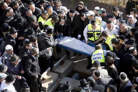 Zaka Volunteers Carry Body Isaac Barham Editorial Stock Photo - Stock ...