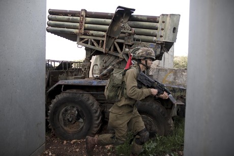 Israeli Defense Forces Idf Soldier Runs Editorial Stock Photo - Stock ...