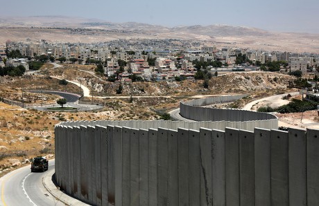 Israeli Border Police Patrol Along Israeli Editorial Stock Photo ...
