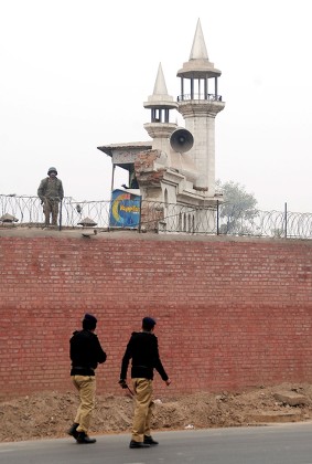 Pakistani Army Police Secure Central Prison Editorial Stock Photo ...