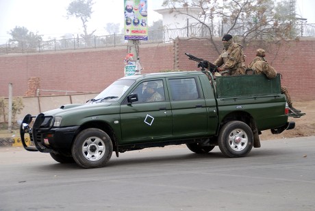 Pakistani Army Soldiers Secure Central Prison Editorial Stock Photo ...