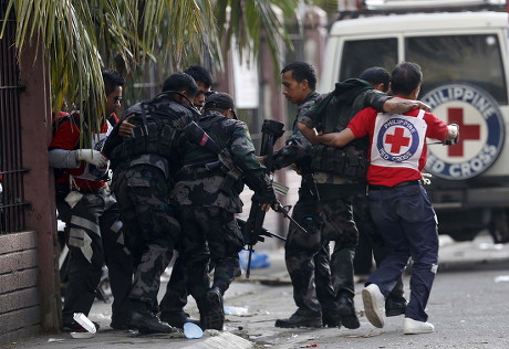 Filipino Special Action Force Saf Police Editorial Stock Photo - Stock ...
