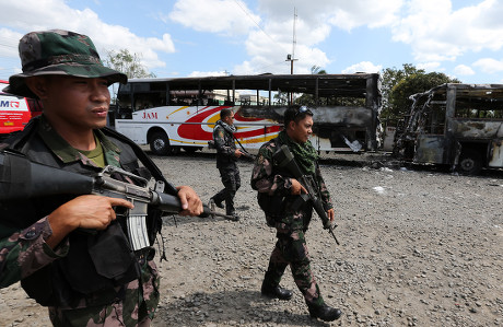 Filipino Policemen Regional Public Safety Battalion Editorial Stock ...