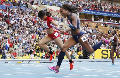 French Stella Akakpo Beats Octavious Freeman Editorial Stock Photo ...